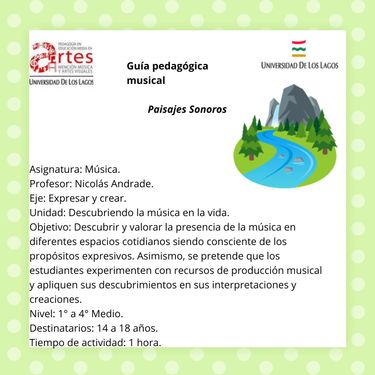 Book Creator | Cuadernillo Para la creación de paisajes sonoros.