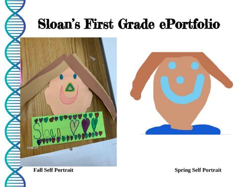 Book Creator | Sloan’s First grade portfolio