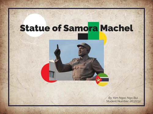 Book Creator | My landmark: Statue of Samora Machel