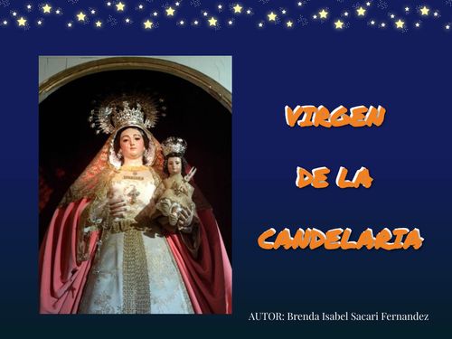 Book Creator | VIRGEN DE LA CANDELARIA