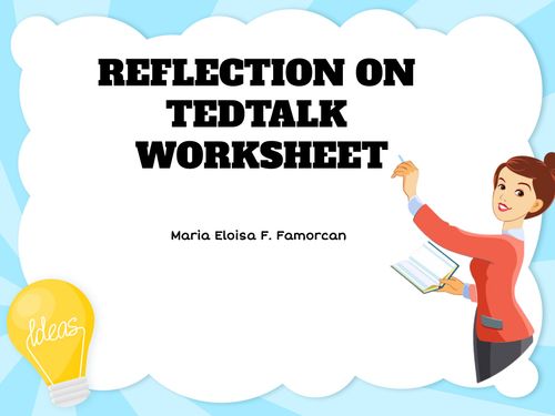 Book Creator | REFLECTION ON TEDTALK