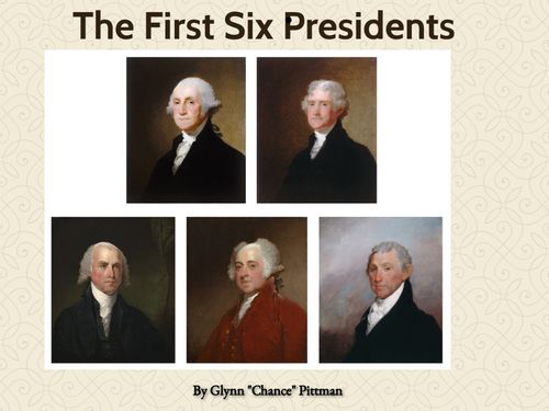 Book Creator | The First 6 Presidents
