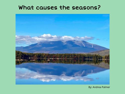 Book Creator | What causes seasons