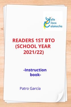 Book Creator | Readers. Instructions