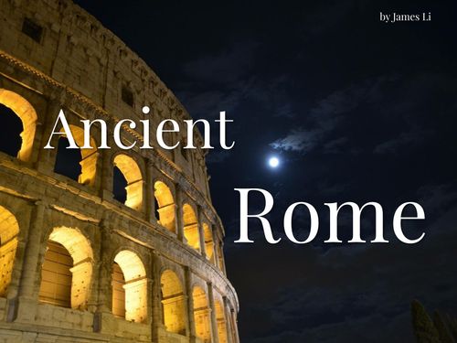Book Creator | Ancient Rome