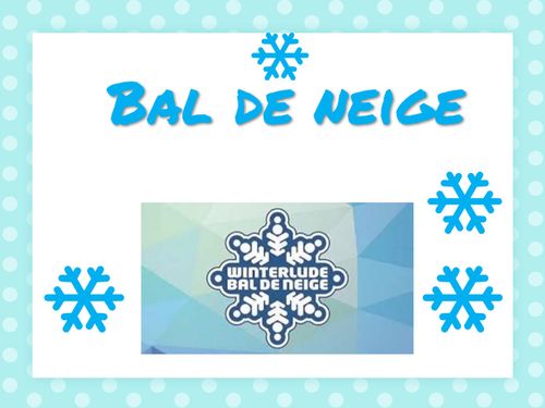 Book Creator | Bal de neige