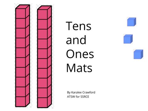 Book Creator | Tens and Ones Mats