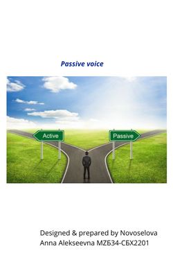 Book Creator | Passive voice