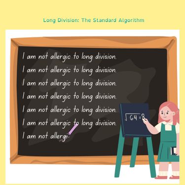 Book Creator | Long Division - Standard Algorithm