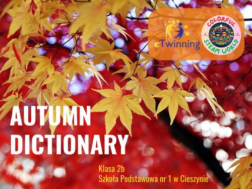 Book Creator | Autumn Dictionary