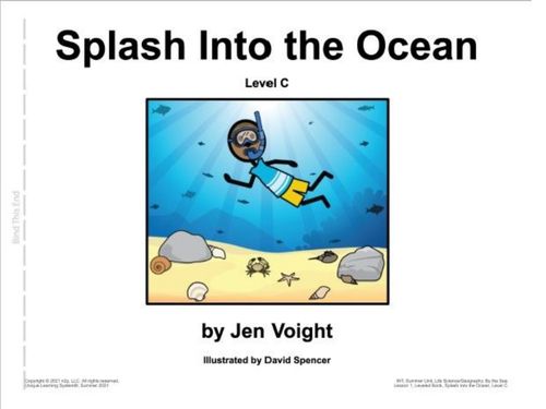 Book Creator | Splash Into the Ocean Level C