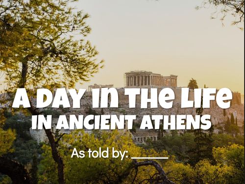 Book Creator | A Day in the Life - In Ancient Athens