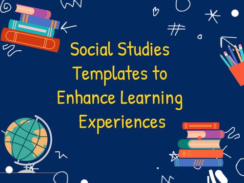 Book Creator | Social Studies Templates