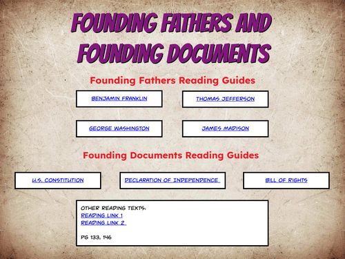 Book Creator | Founding Fathers & Founding Documents