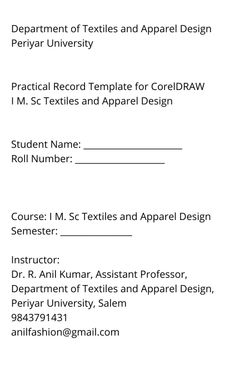 Book Creator | Practical Record Template for CorelDraw