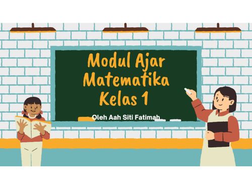 Book Creator | MODUL AJAR MATEMATIKA KELAS 1