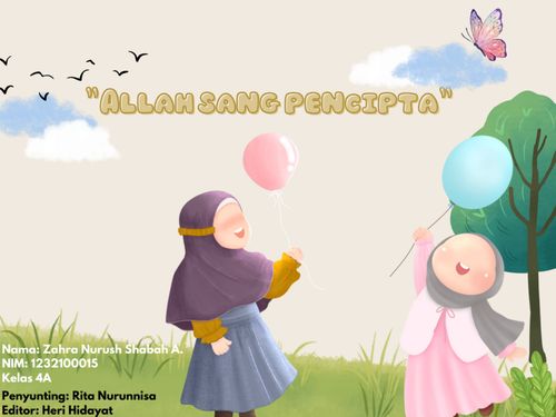 Book Creator | ALLAH SANG PENCIPTA