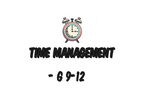 Book Creator | Time Management