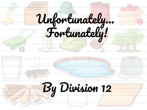 Book Creator | Fortunately, Unfortunately