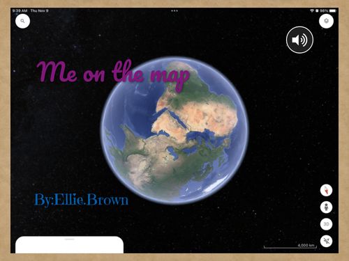 Book Creator | Me on the Map - Ellie