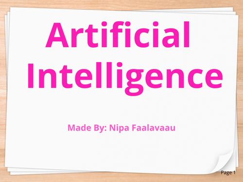 Book Creator | Artificial Intelligence