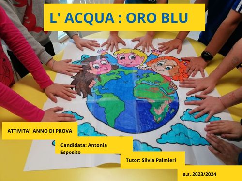 Book Creator | L acqua: oro blu
