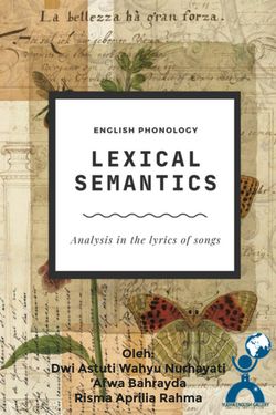 Book Creator | Lexical Semantics