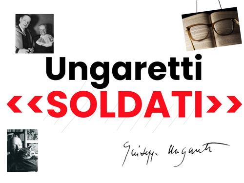 Book Creator | Ungaretti poesia Soldati