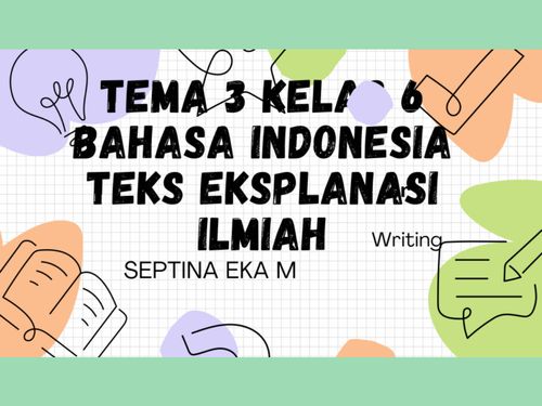 Book Creator | TEKS EKSPLANASI ILMIAH