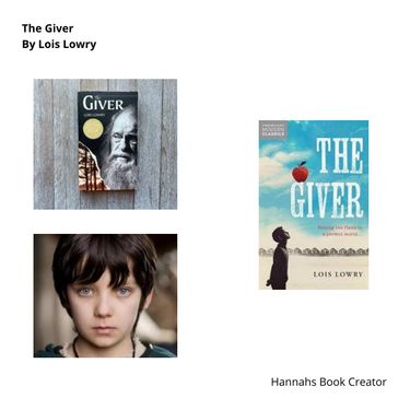 Book Creator | The Giver