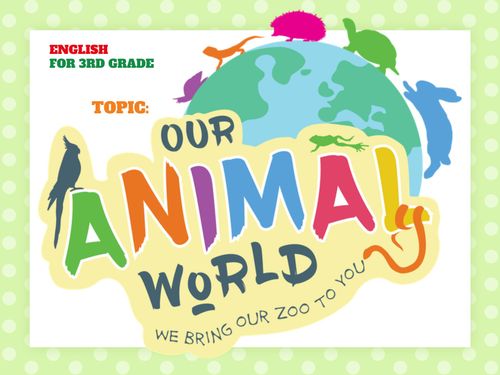 Book Creator | Animal world 3rd grade