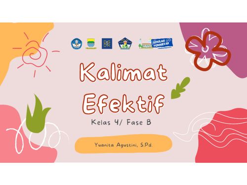 Book Creator | Modul Kalimat Efektif Kelas 4
