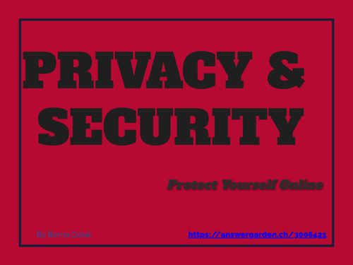 Book Creator | Privacy & Security