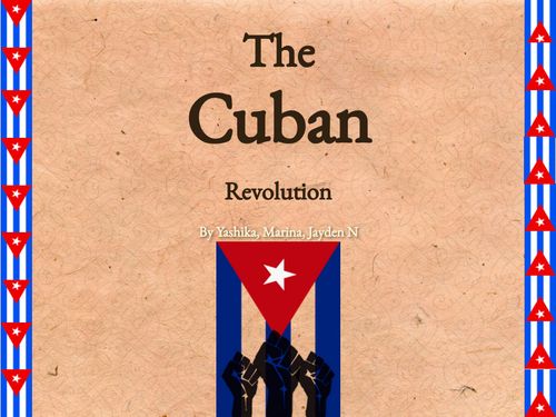Book Creator | The Cuban Revolution
