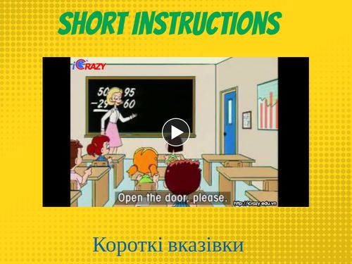 Book Creator | SHORT INSTRUCTIONS