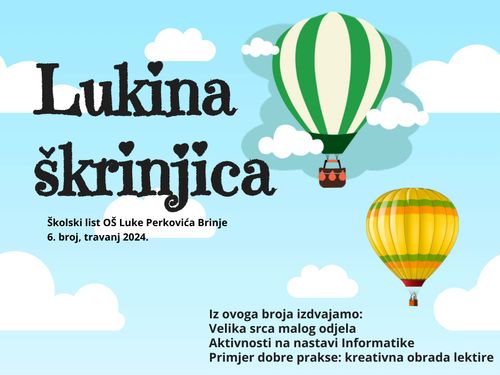 Book Creator | Lukina škrinjica, 6. broj