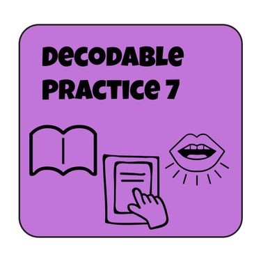 Book Creator | Decodable Practice 7
