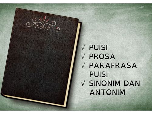 Book Creator | Puisi dan Prosa Kelas VI