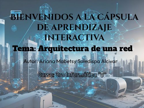 Book Creator | Arquitectura de una red
