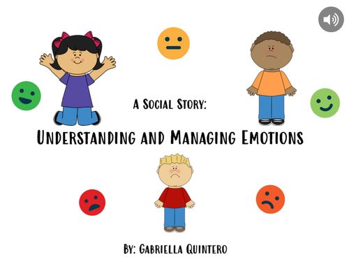 Book Creator | A Social Story: Understanding and Managing Emotions
