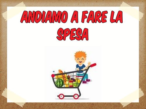 Book Creator | Andiamo a fare la spesa