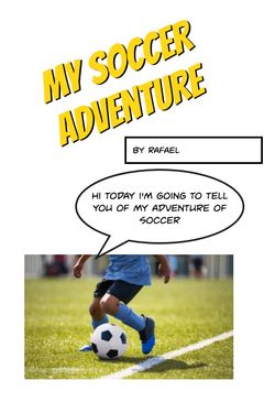 Book Creator | My Soccer adventure