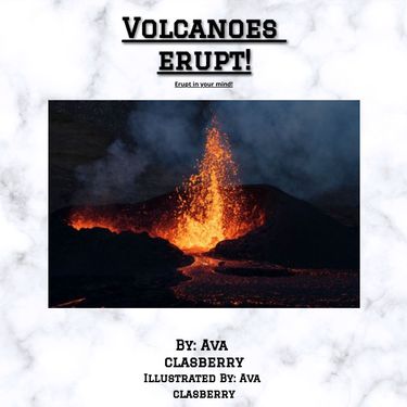 Book Creator | Volcanoes Erupt