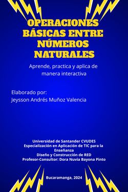 Book Creator | Operaciones básicas entre números naturales.