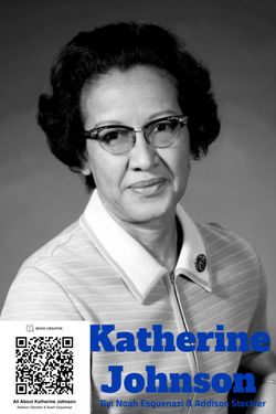 Book Creator | All About Katherine Johnson