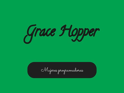 Book Creator | Grace Hopper