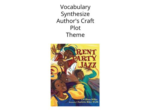 Book Creator | Module 3 Week 1 - Rent Party Jazz