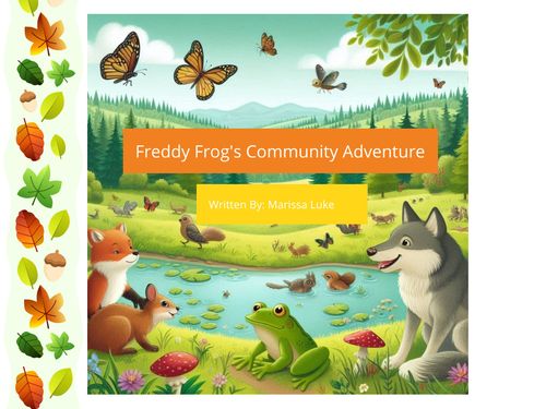 Book Creator | Freddy Frog's Community Adventure