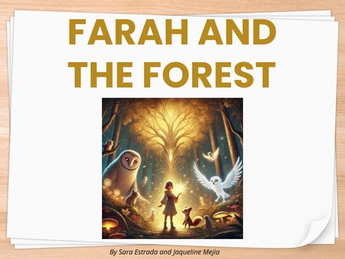 Book Creator | FARAH AND THE FOREST