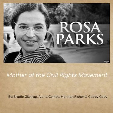 Book Creator | Rosa Parks